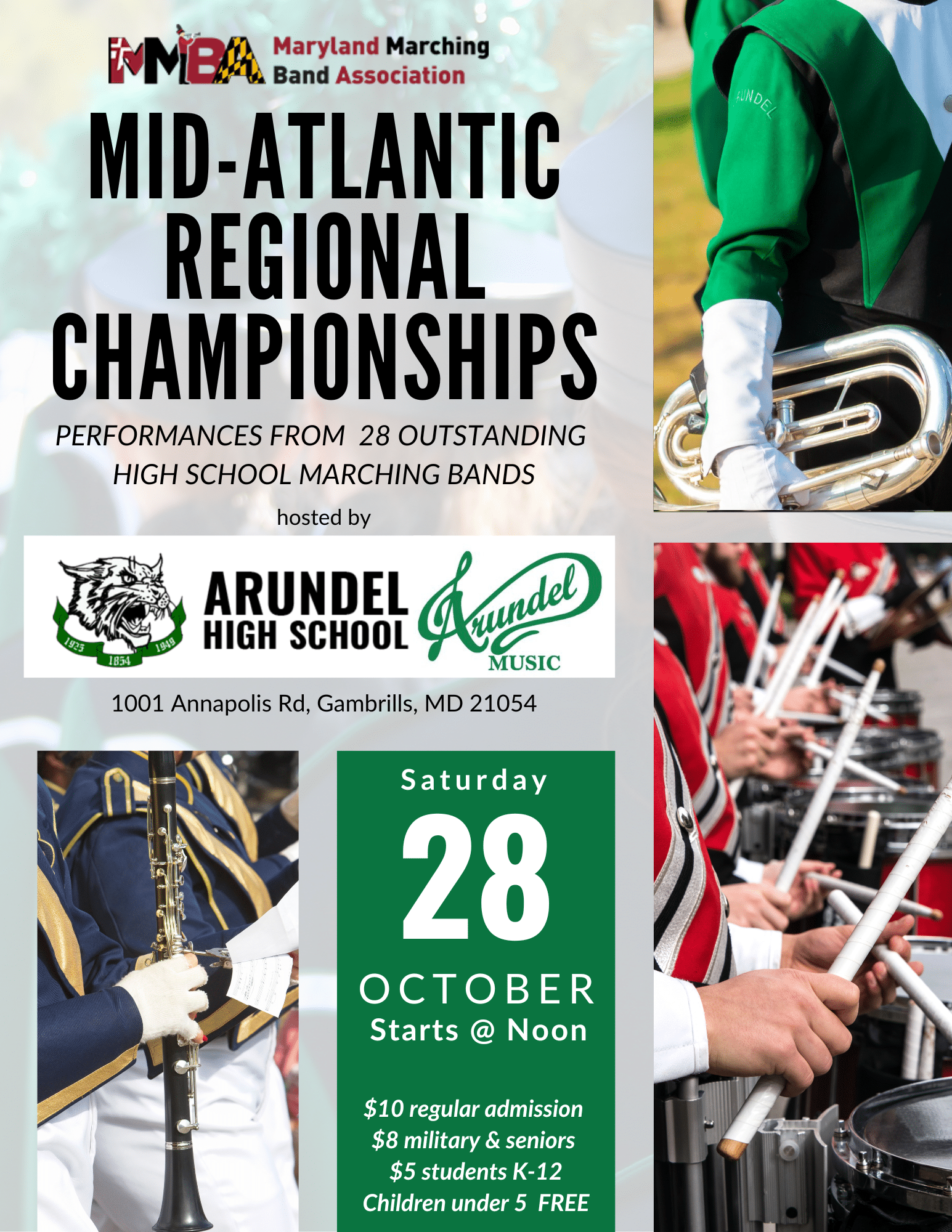 Maryland High School Marching Band Competition - Chesapeake Family